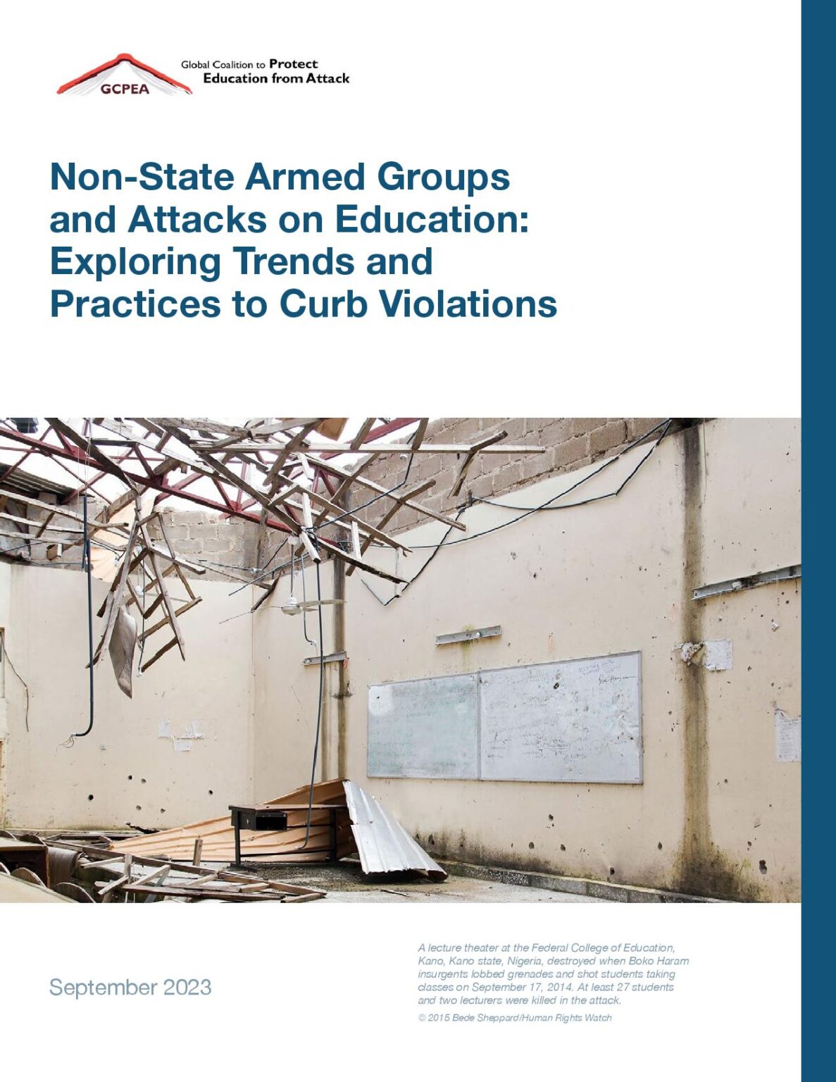 Explosive Weapons and the Children and Armed Conflict Agenda - Global ...