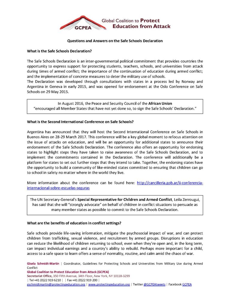 GCPEA Publications - Global Coalition to Protect Education from Attack