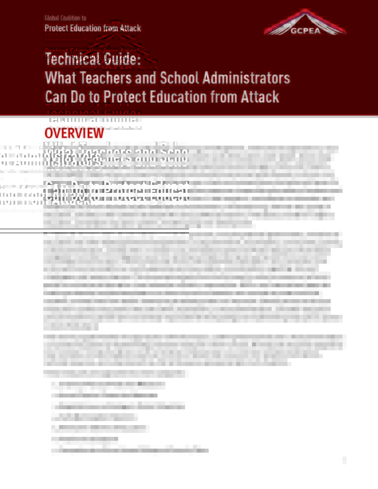 GCPEA Publications - Global Coalition to Protect Education from Attack