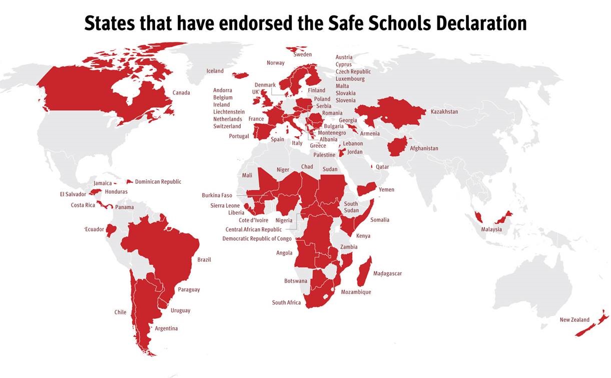 United Kingdom 74th state to endorse the Safe Schools Declaration - Global Coalition to Protect ...